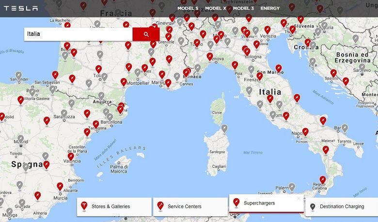 In Italia sempre più Tesla Supercharger - Tesla Club Italy