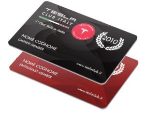 Iscrizione al Tesla Club Italy - Tesla Club Italy